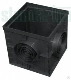 Дождеприемник PolyMax Basic ДП–30.30-ПП пластиковый черный 8370-Ч купить за 655 руб./шт. в ...